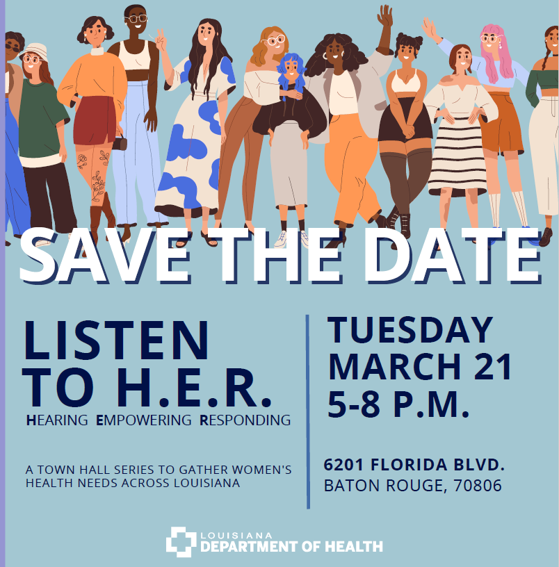 Office of Women's Health and Community Health Announces "The Listen to ...